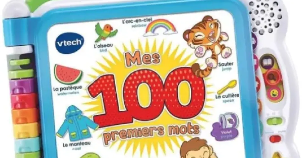 Test VTech Mon Imagier Bilingue : un bon petit livre sonore pour lancer ...